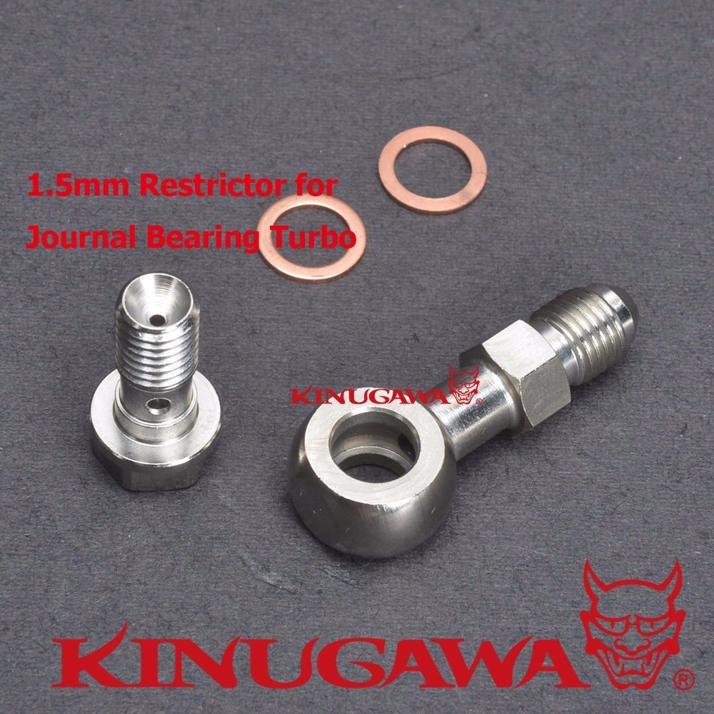 Kinugawa Banjo Bolt Kit / Turbo Oil Feed for Garrett T25 T28 Journal B – KINUGAWA TURBO USA