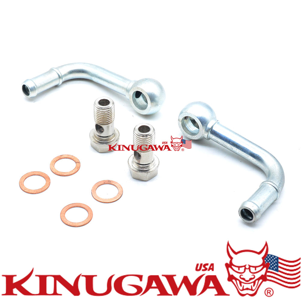 Turbo Water Pipe 90 deg M14x1.5 For TD05 TD06 GARRETT GT28 GT30 GT35 K – KINUGAWA TURBO USA