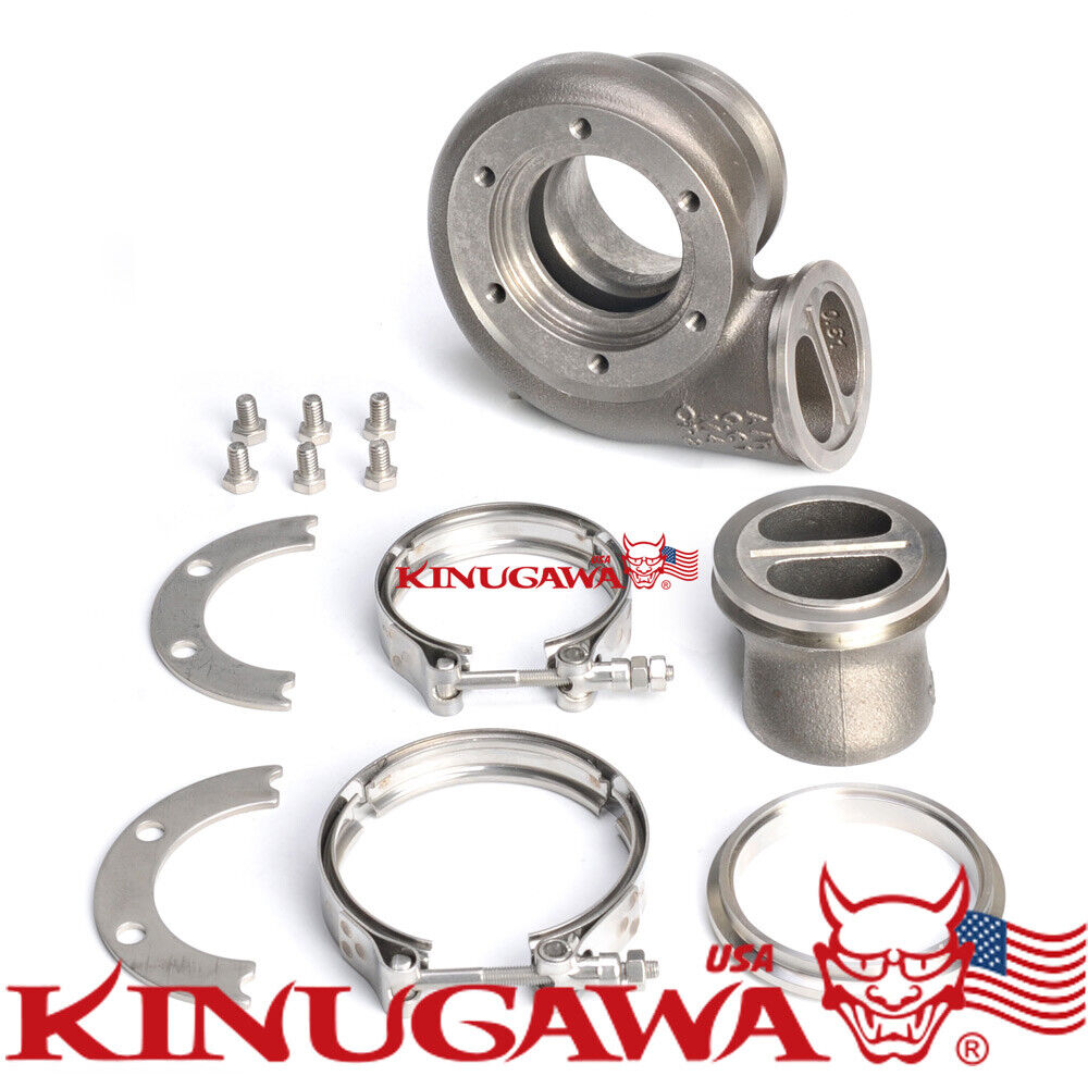 Twin-Scroll Turbine Housing Garrett GT3582R / GTX3582 HKS 3540 A/R .61 ...