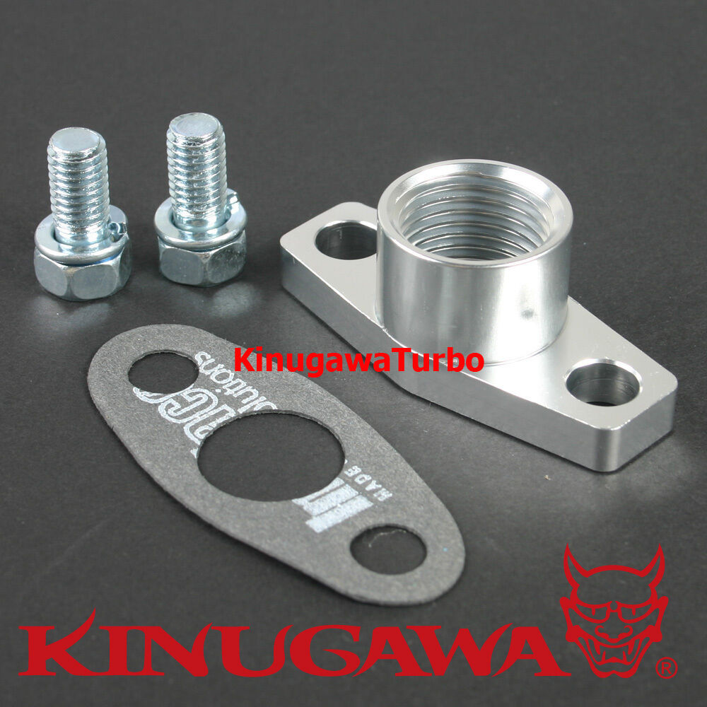 Billet Alumimum Turbo Oil Return Flange 1/2BSPT Garrett GT25 GT28 GT30 ...