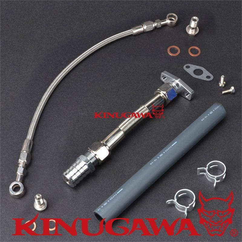 Oil Feed & Drain Line Kit – KINUGAWA TURBO USA