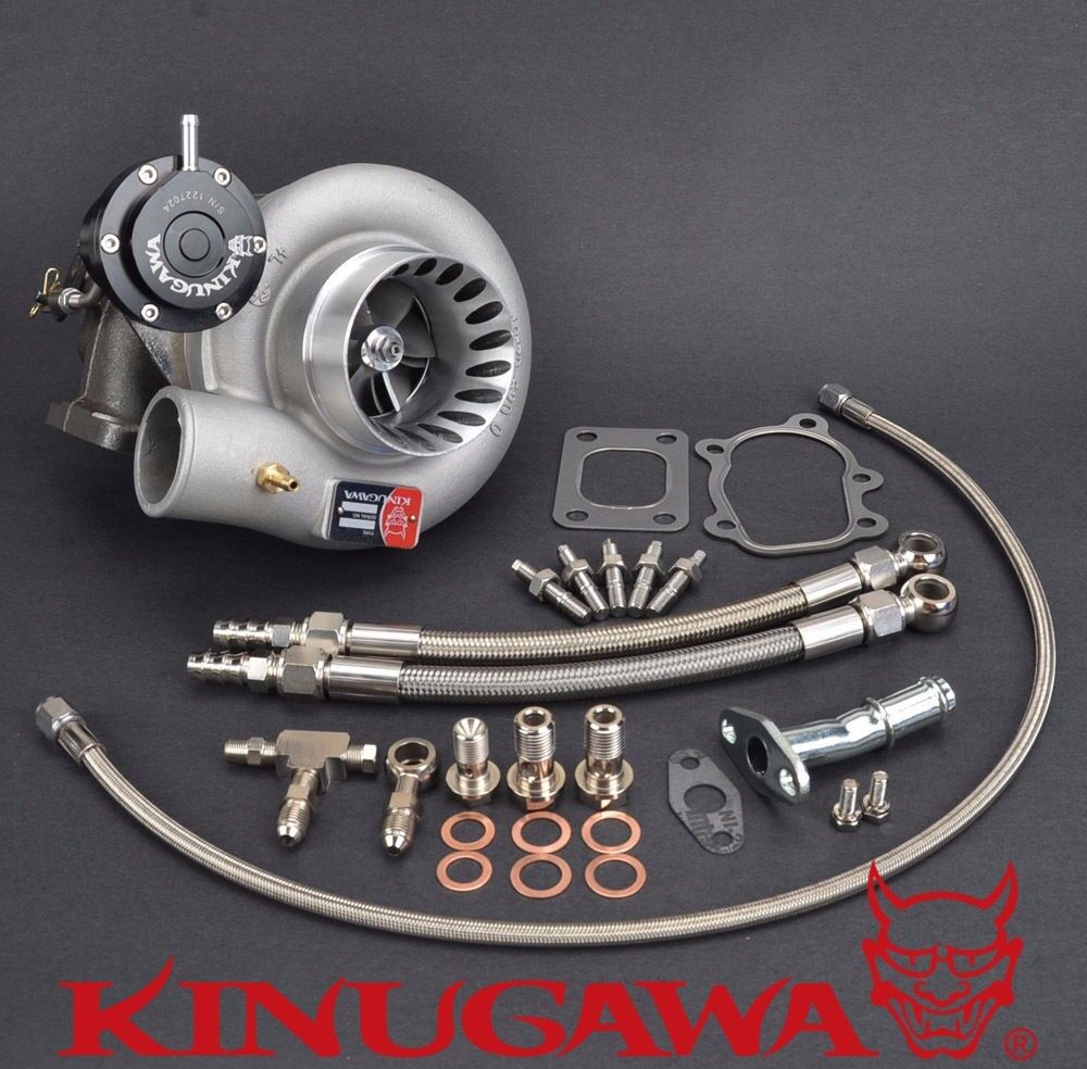 Kinugawa Turbocharger 3" Anti Surge TD06SL2-18G w/ T25 / 8cm Internal ...